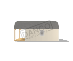 Lofted Barn Cabin 12x24 - DANCO Buildings