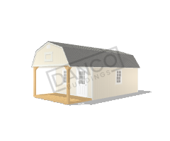 Lofted Barn Cabin 12x24 - DANCO Buildings