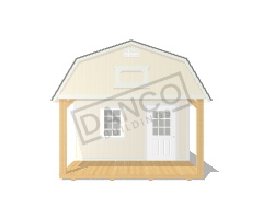 Lofted Barn Cabin 12x24 - DANCO Buildings