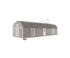 Lofted Barn 14x48 - DANCO Buildings