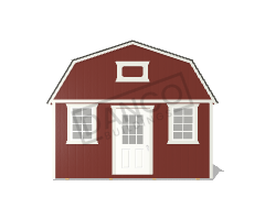 Lofted Barn 14x44 - DANCO Buildings