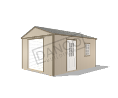 Economy Wood Utility 12x16 - DANCO Buildings