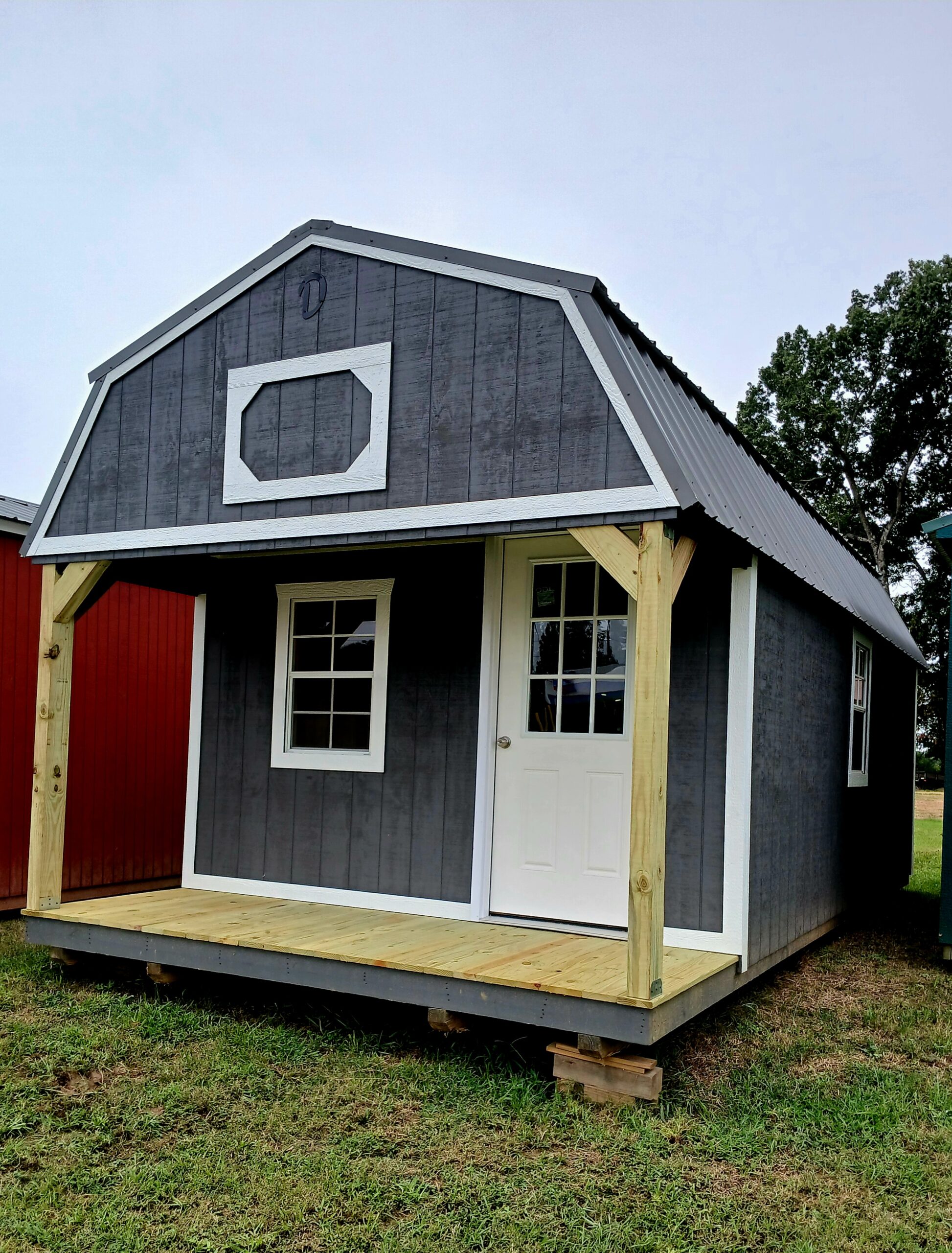 Lofted Barn Cabin 12x24 - DANCO Buildings