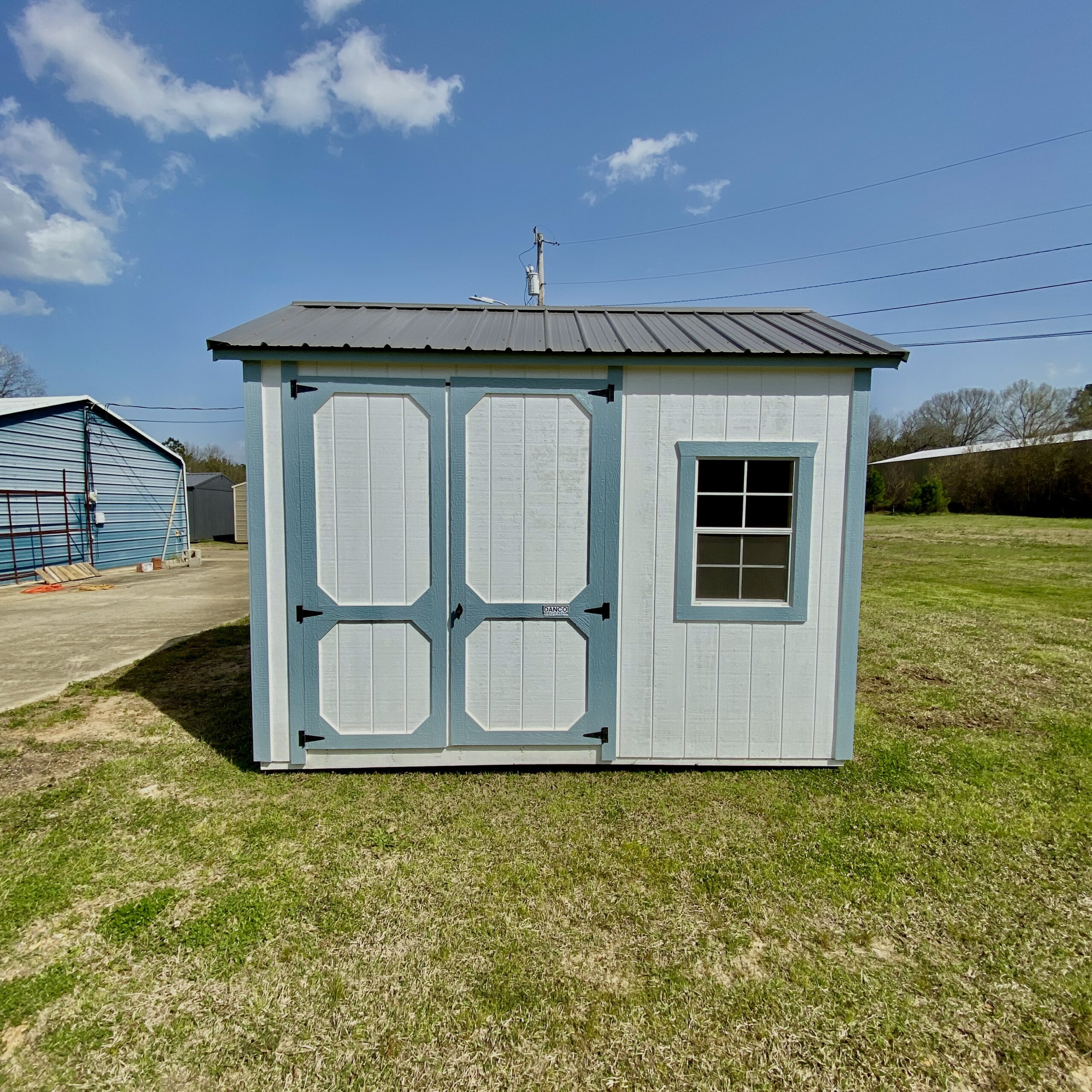 Economy Wood Utility 8x12/240809 - DANCO Buildings