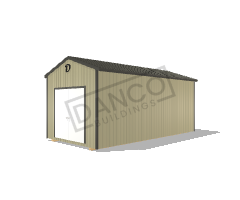 Utility Shed Premium 10x20 - DANCO Buildings