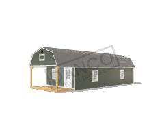 Lofted Barn Cabin 14x40 - DANCO Buildings