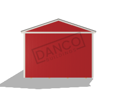 Corner Porch Cabin 12x24 - DANCO Buildings