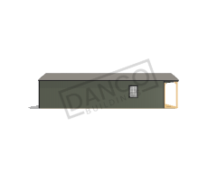 Standard Cabin 14x40 - DANCO Buildings